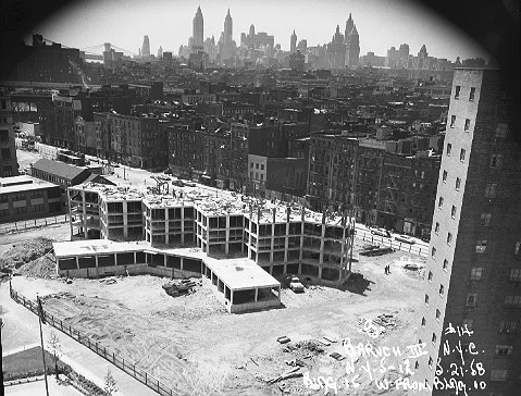 necesCity: pictures from the past where Baruch Houses were developing